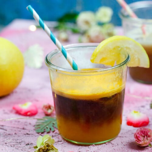 Grapefruit Cold Brew Coffee - Fitty Foodlicious