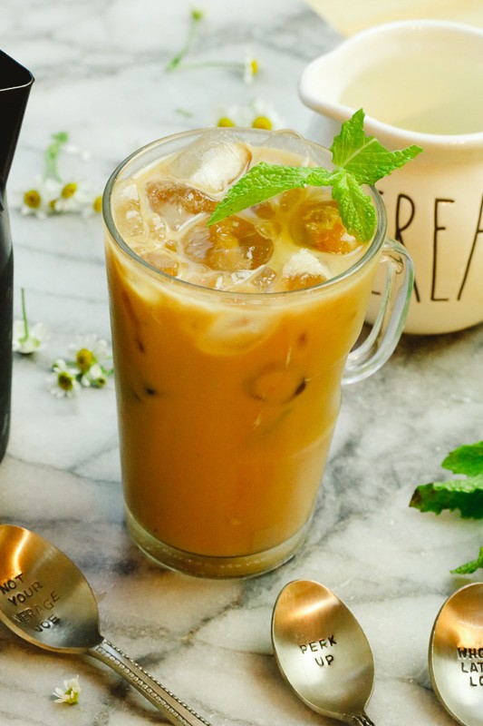 MINT ICED COFFEE (COLD-BREW) - Fitty Foodlicious
