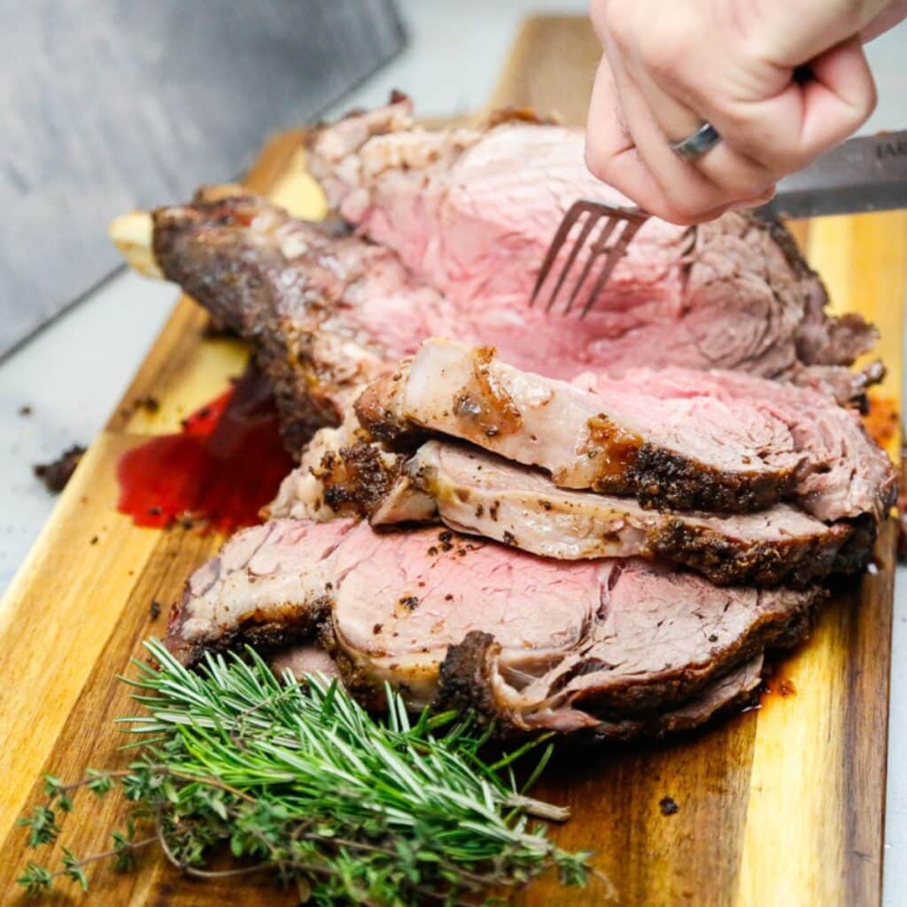 Prime Rib Recipe Slow Roast | Slow-Roasted Bone-In - Fitty Foodlicious