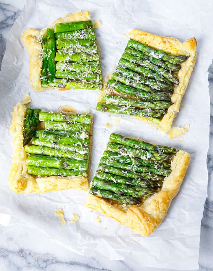 Asparagus Puff Pastry - Fitty Foodlicious