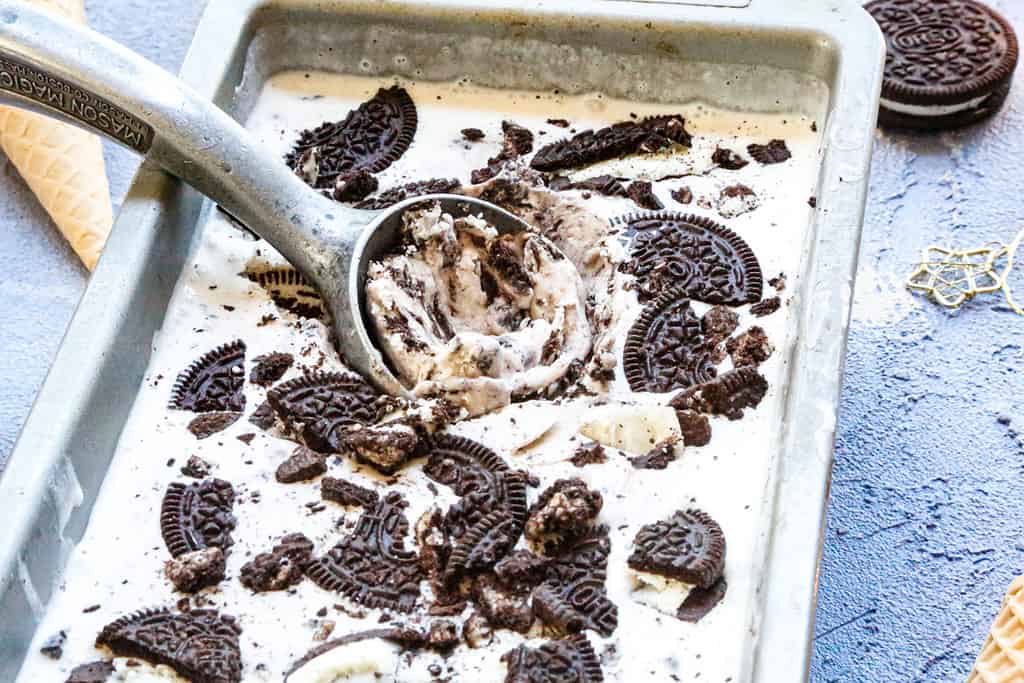 Oreo Ice Cream Recipe - Fitty Foodlicious