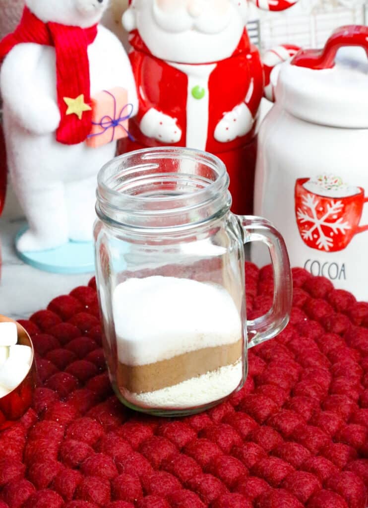 Diy Hot Cocoa T Set Jar Easy Homemade Idea Fitty Foodlicious