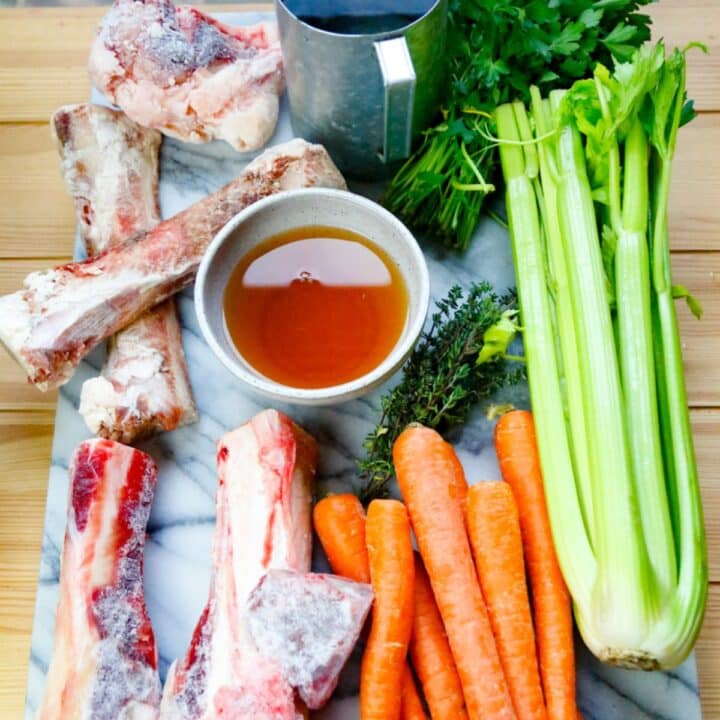 Homemade Bone Broth Recipe For Dogs | Human Grade Too - Fitty Foodlicious