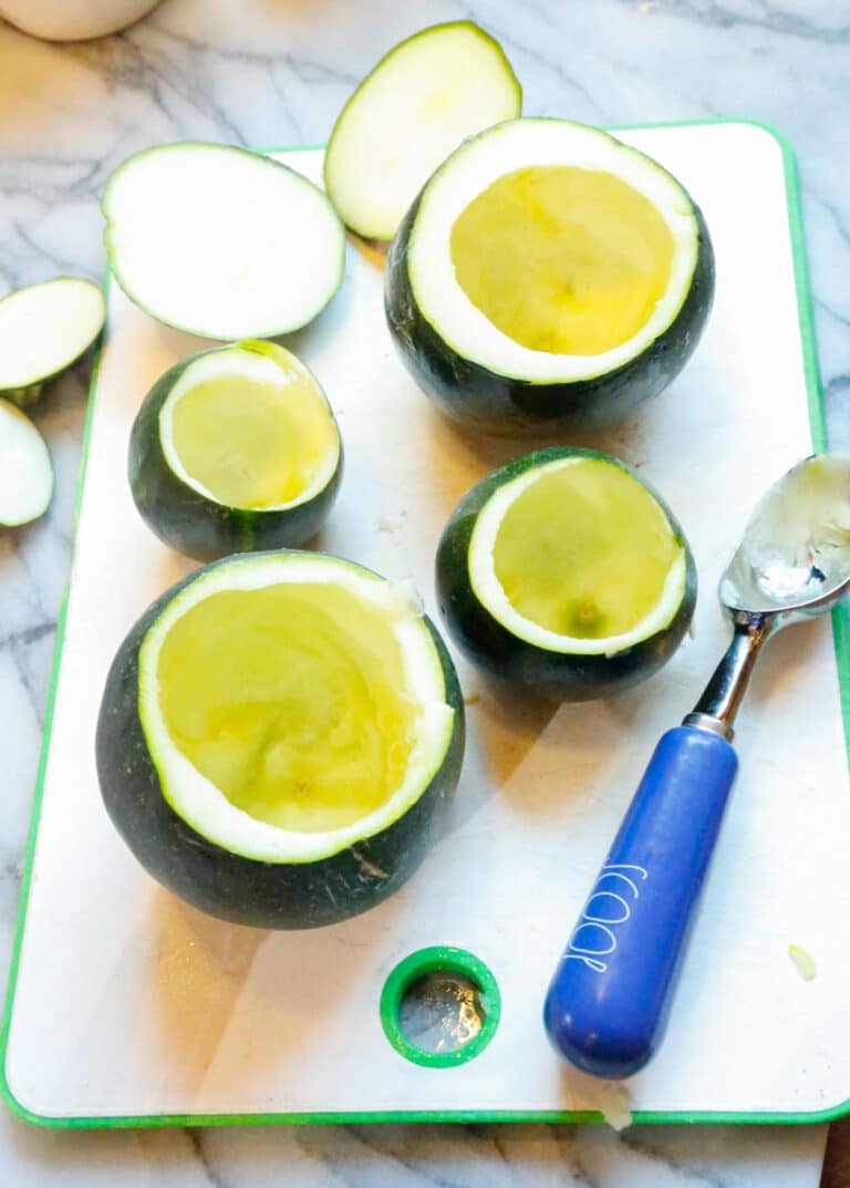 8-Ball Zucchini Stuffed Eight Ball Ground Beef Recipe - Fitty Foodlicious