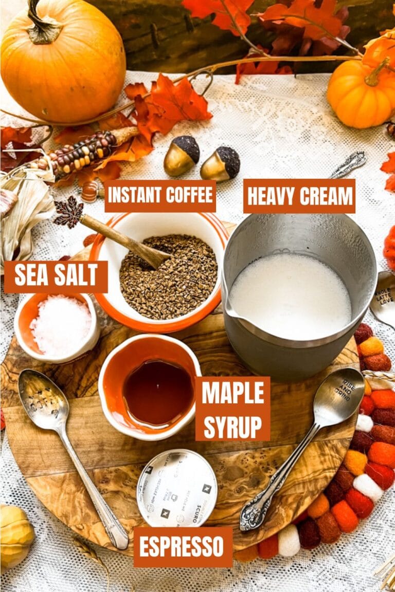 Maple Sea Salt Latte | Delicious Smoked Salted Flavor - Fitty Foodlicious