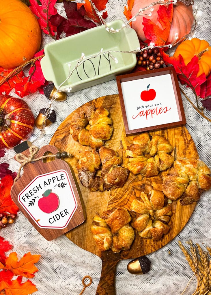 Apples Wrapped in Puff Pastry | Baked Apple Rings - Fitty Foodlicious