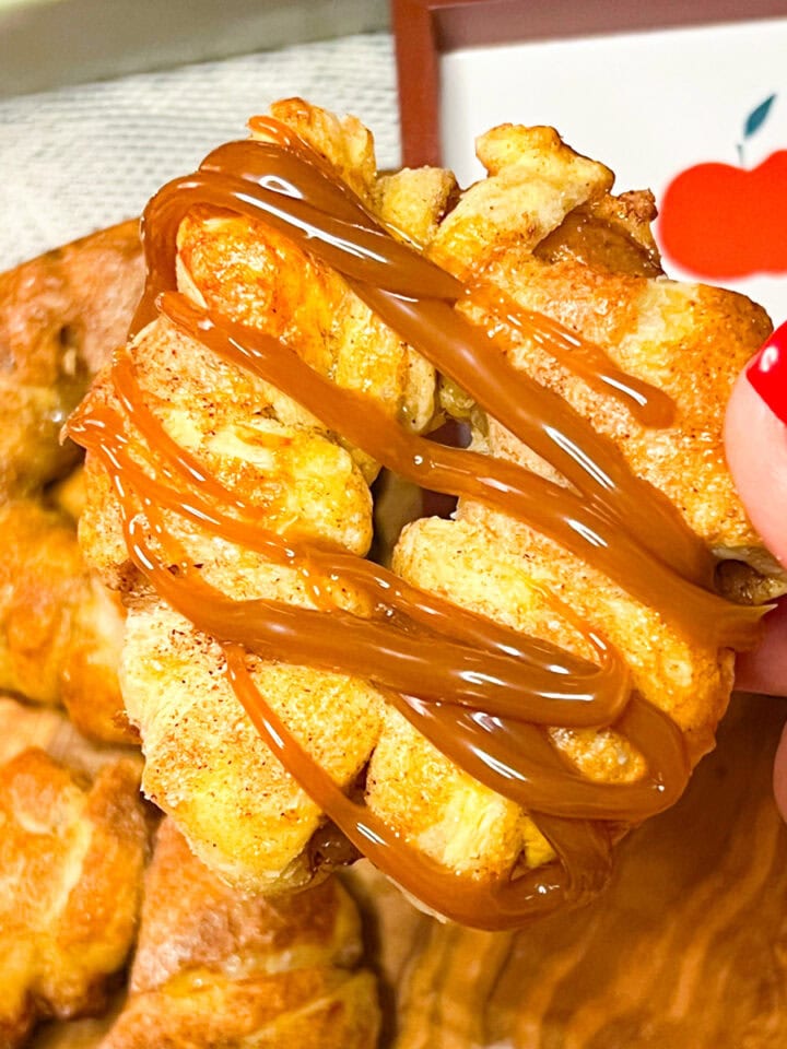 Apples Wrapped in Puff Pastry | Baked Apple Rings - Fitty Foodlicious