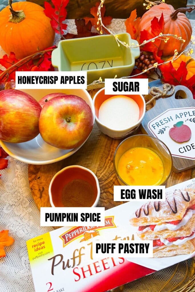 Apples Wrapped in Puff Pastry | Baked Apple Rings - Fitty Foodlicious